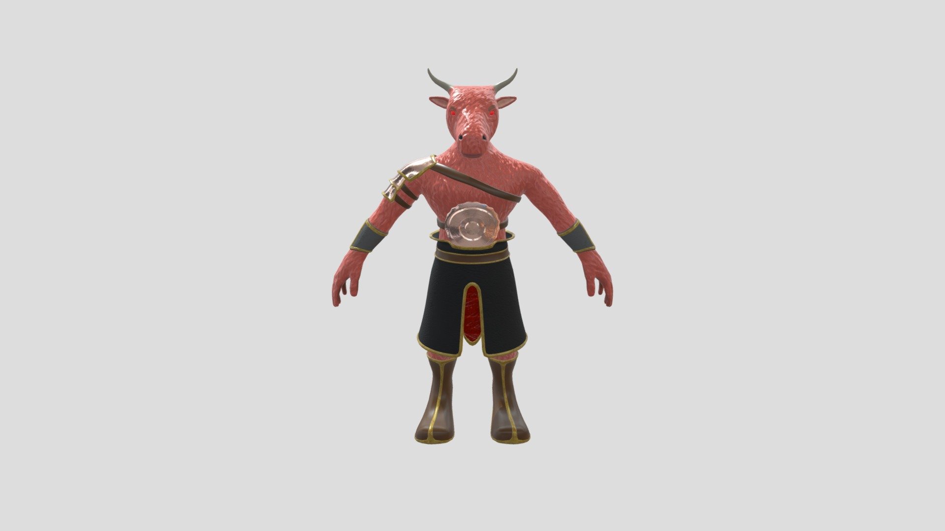 OxHead - 3D model by JR0z3 [48c1266] - Sketchfab