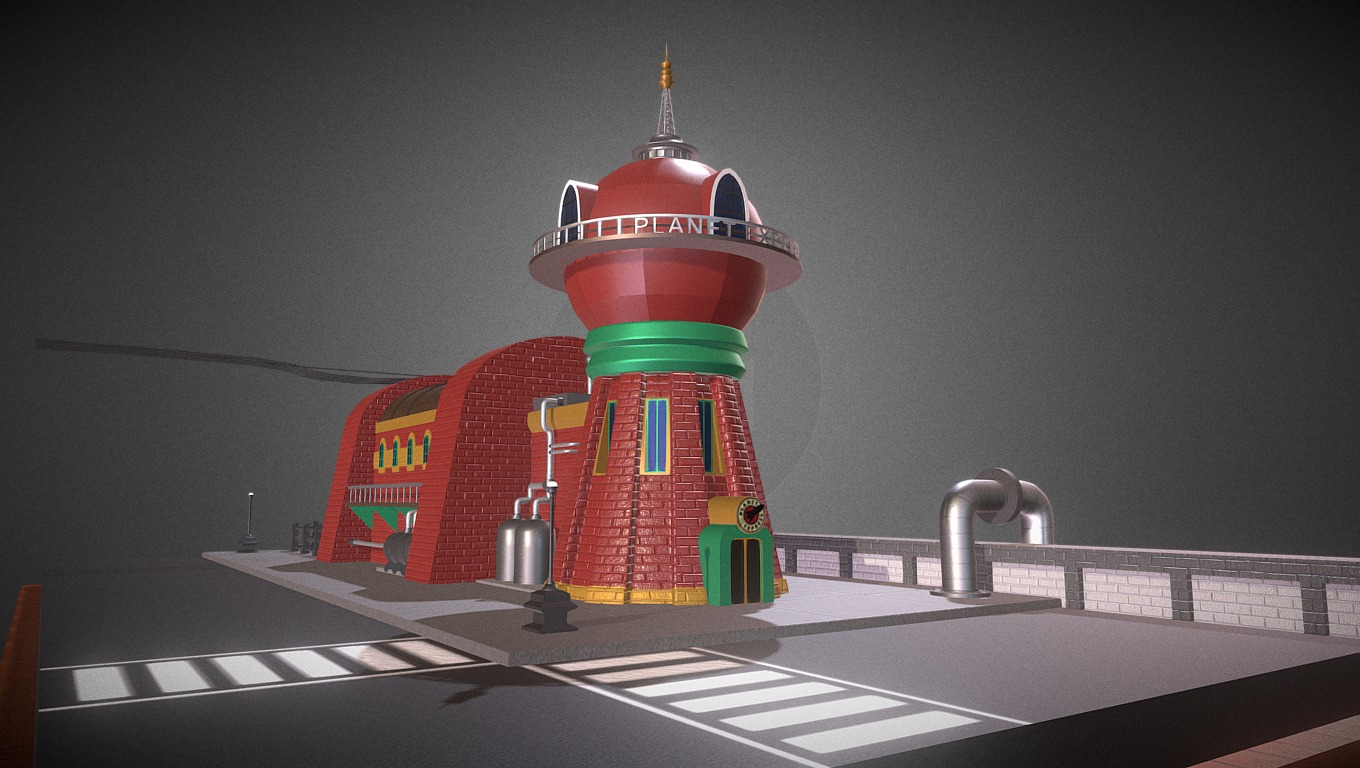 Planet Express - 3D model by jdaniel_92 (@jdaniel_gz) [48c173a] - Sketchfab