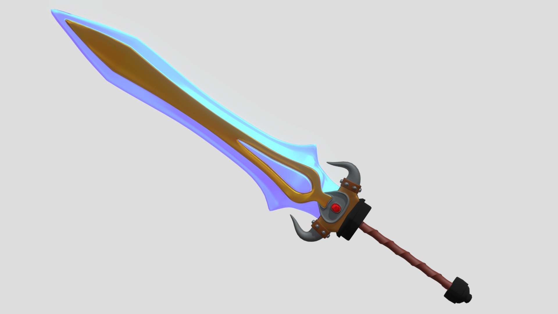 Magic Glass Sword - Download Free 3D model by LopesVitor [48c2bda ...