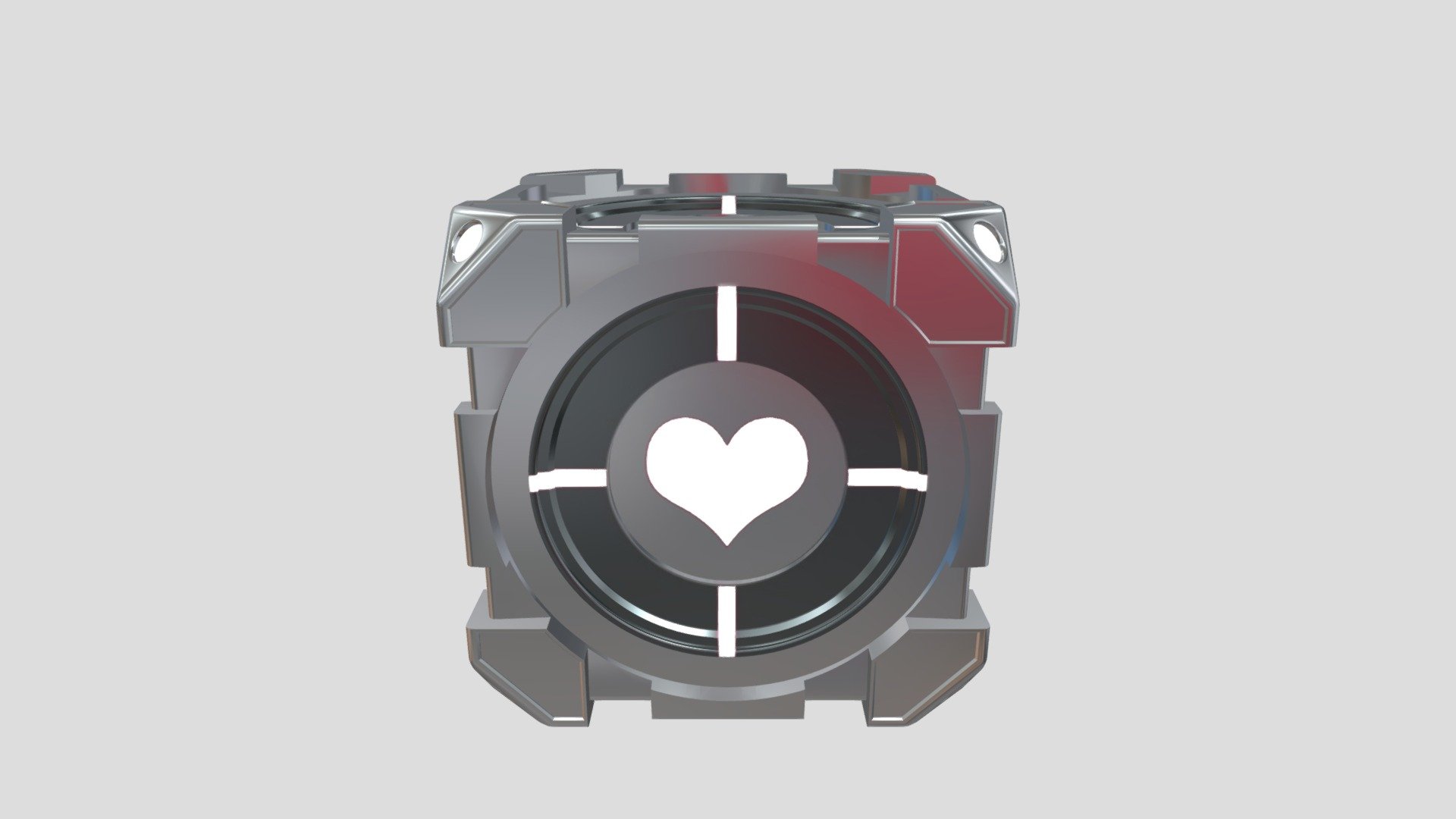 Companion_cube_from_portal_2 - Download Free 3D model by jromefan1 ...