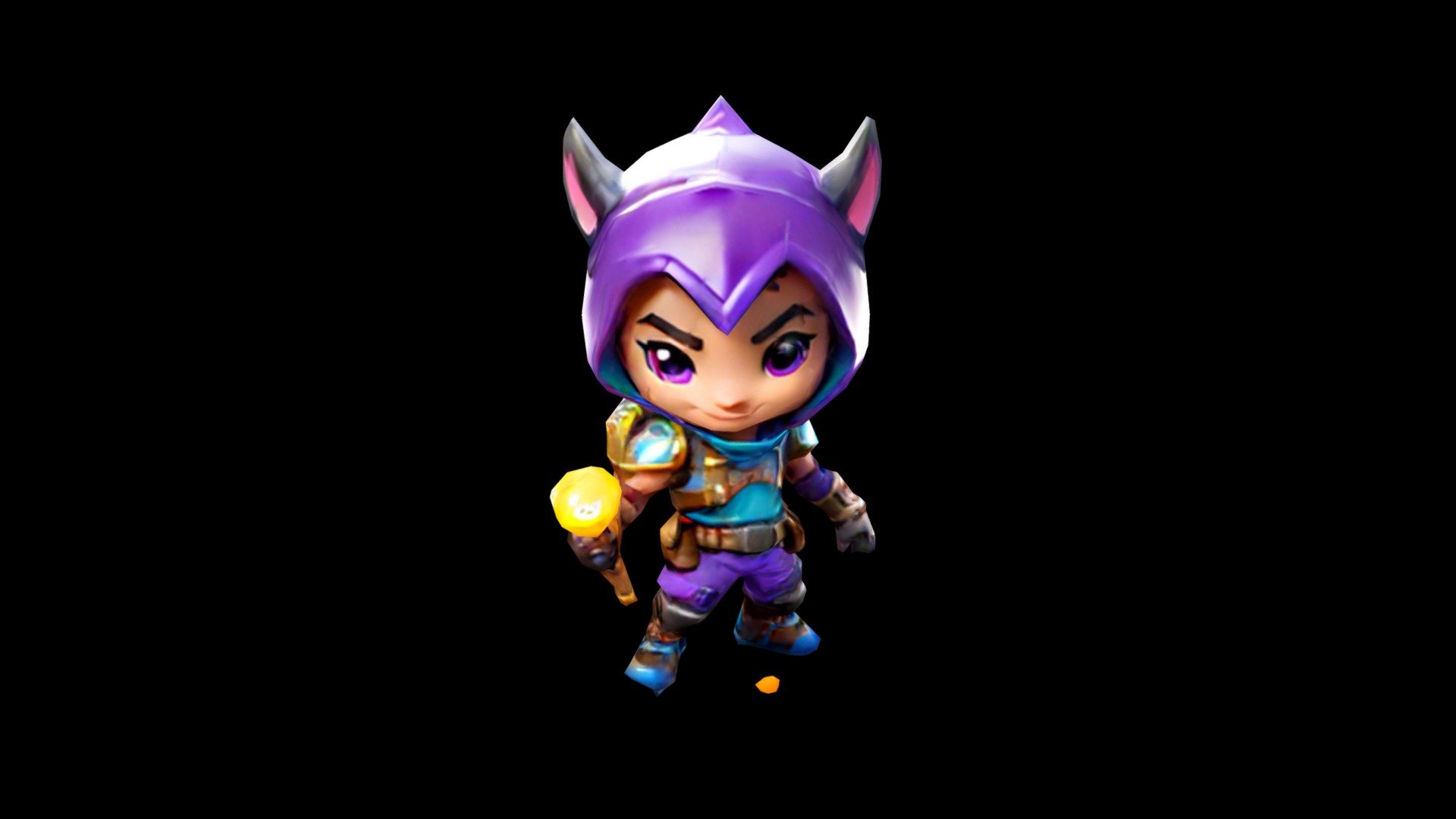 Character Name Zara, the Fox Magician Zara is a - Download Free 3D ...