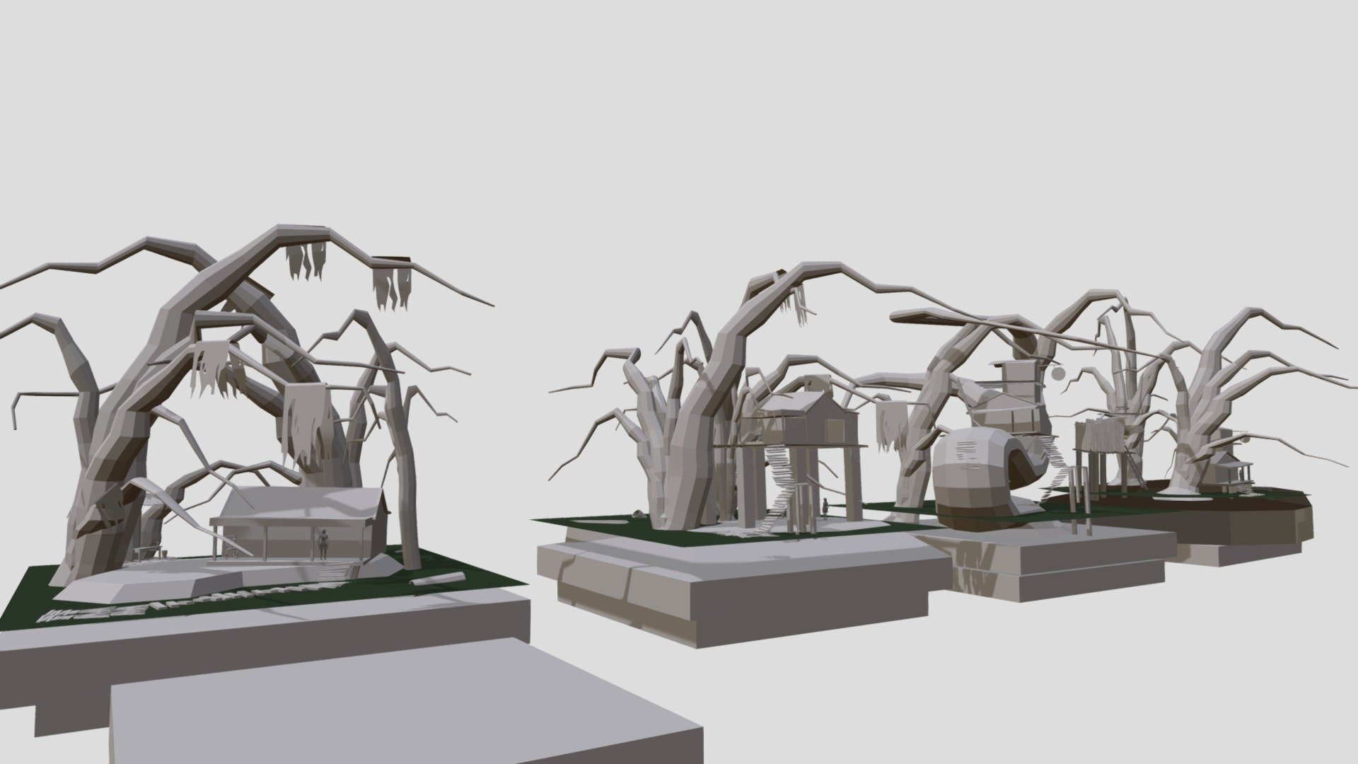 Grandma's House - Blockout - 3D model by MéghaneNevejan ...