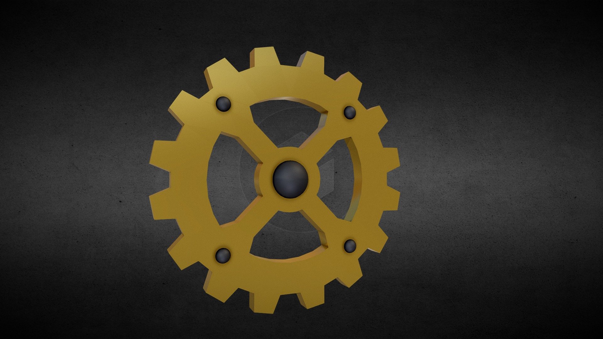 Simple Gear - Download Free 3D model by Alucard (@Ronald.Browen ...
