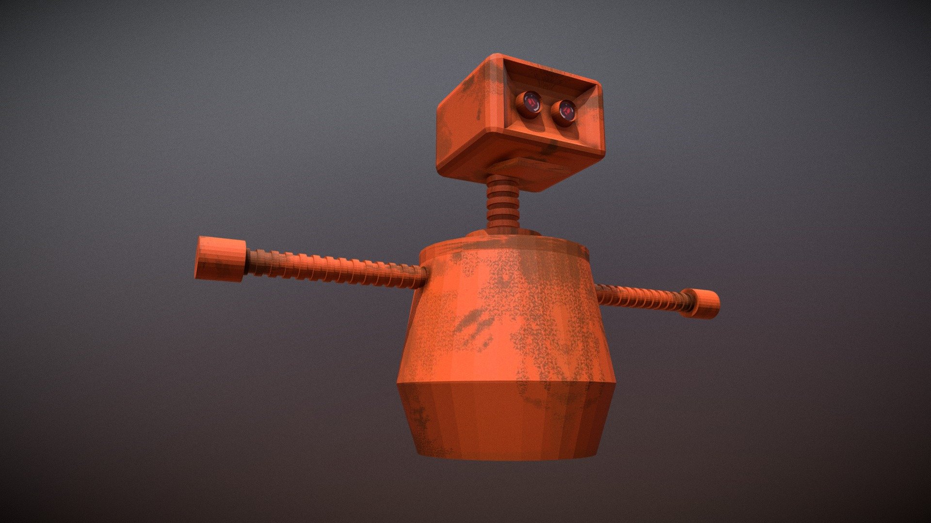 SIMPLE ROBOT - 3D model by urrozmarti [48c7319] - Sketchfab