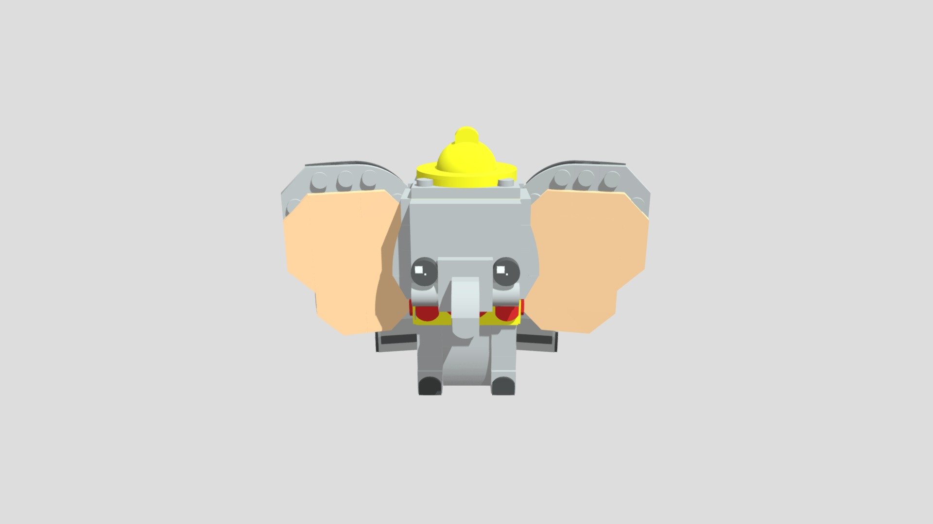 LEGO BRICK DUMBO - 3D model by Leonardo Steger (@space.boy.53) [48c7b14 ...