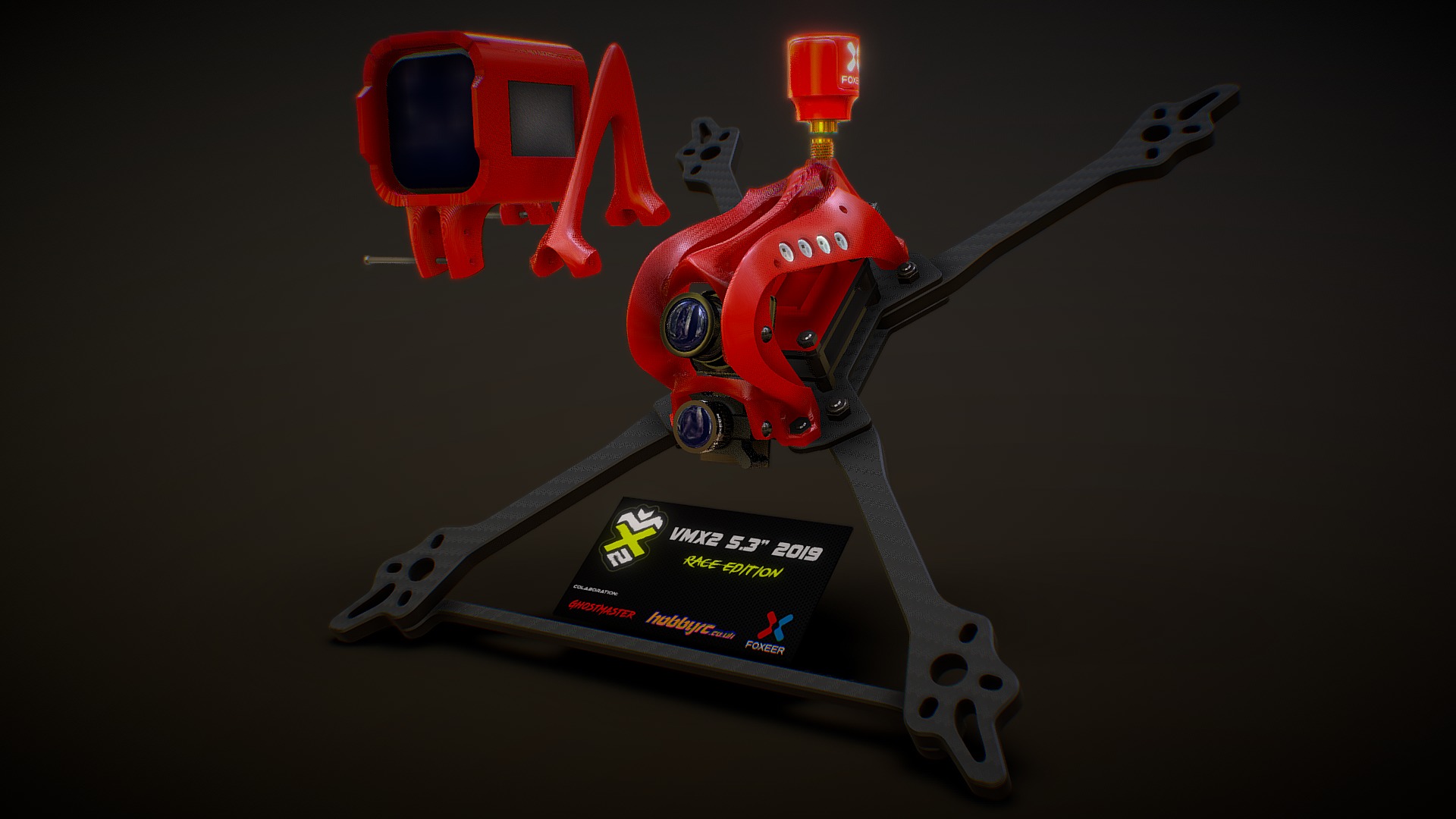 VMX2 5.3" 2019 Race Edition - 3D model by nomajitso [48c7f5a] - Sketchfab