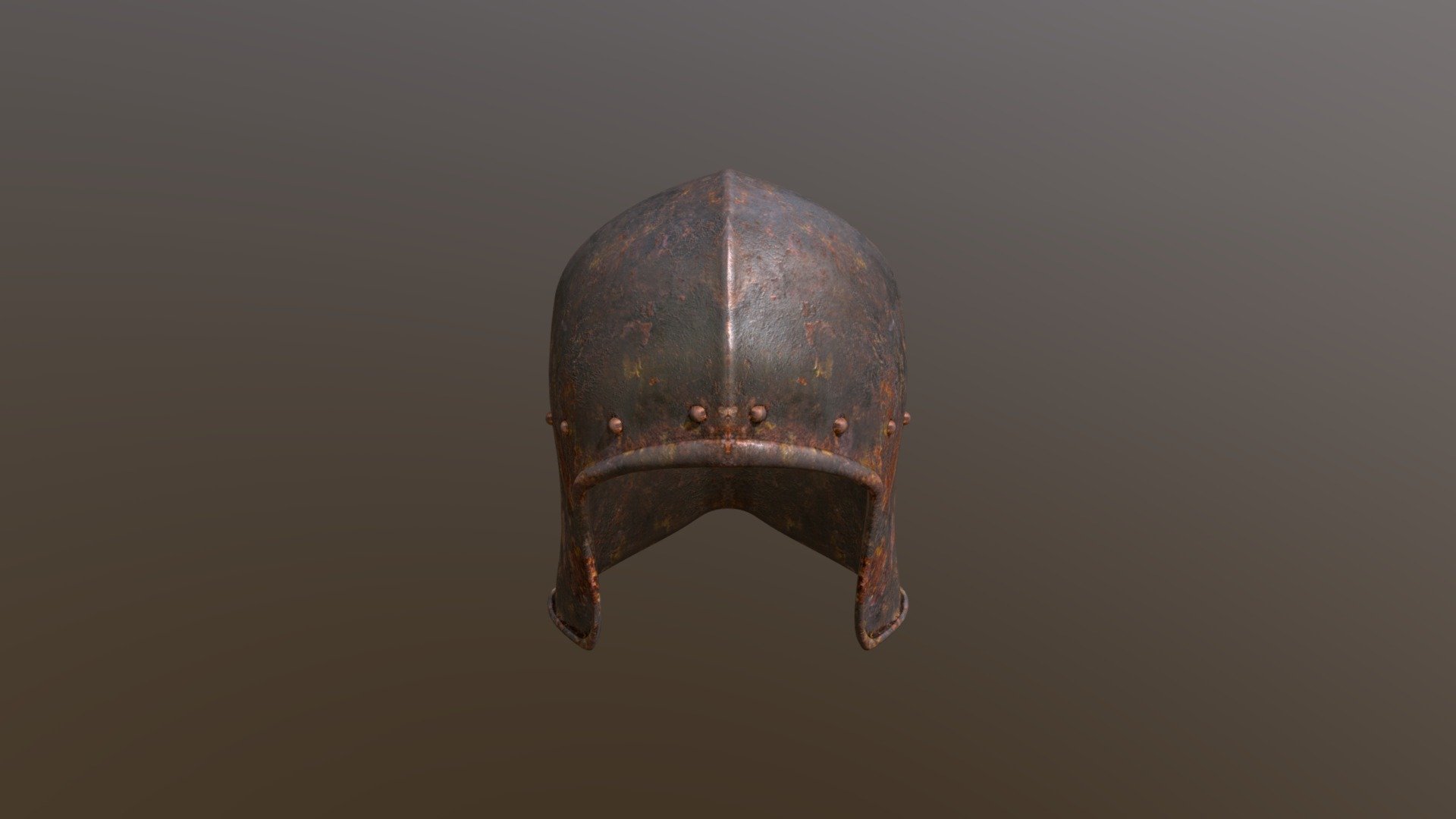 Barbute Helm - 3D model by kaukatart [48c97d2] - Sketchfab