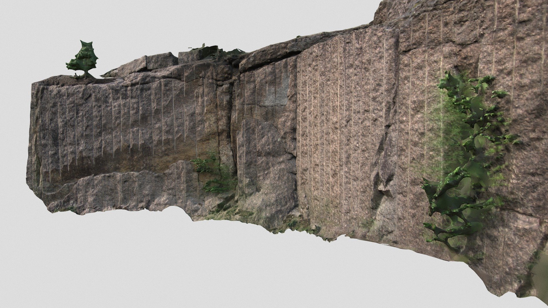 Granite quarry corner scan - Download Free 3D model by Jukka Alander ...