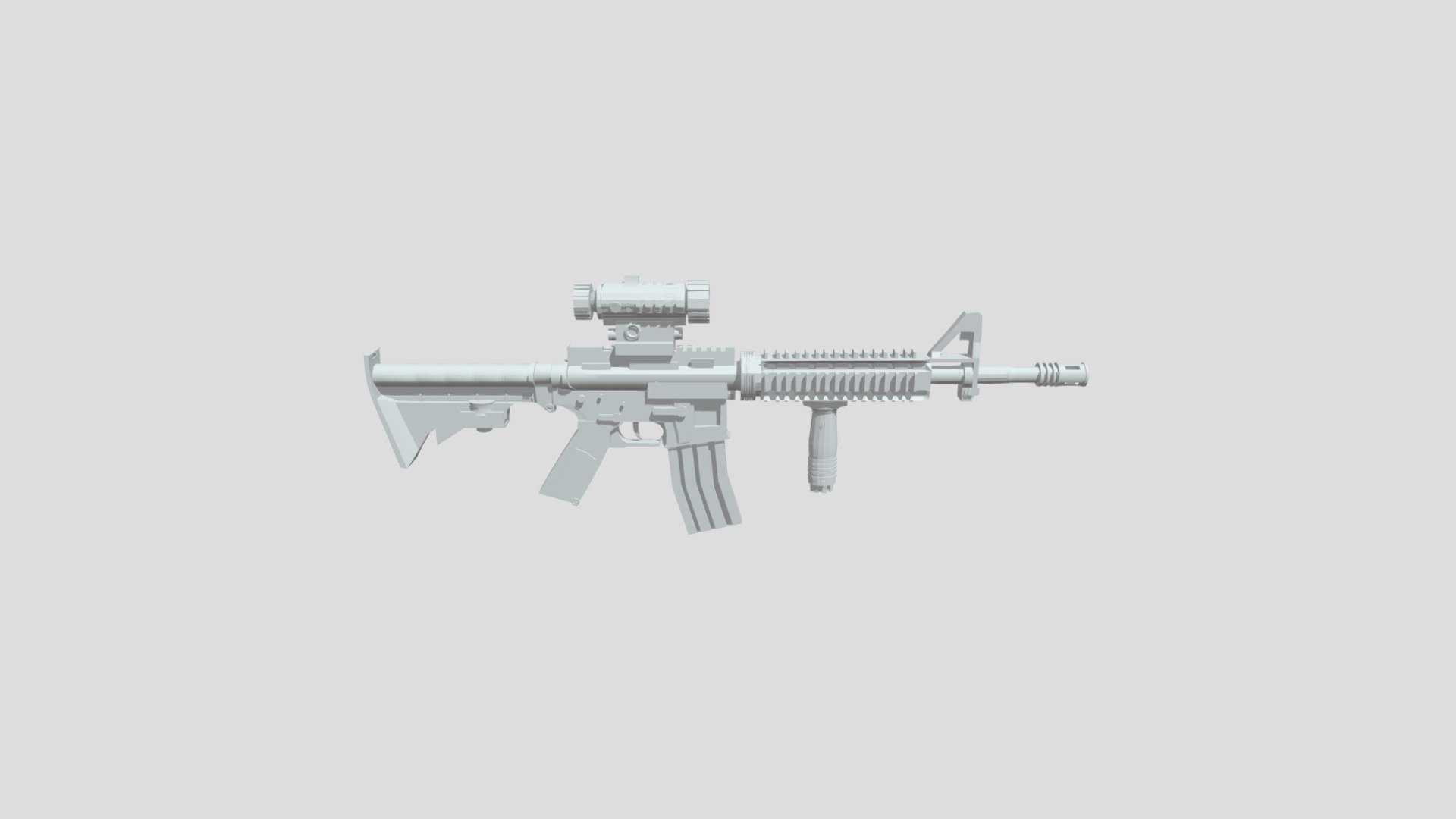 Gun - 3D model by neelam.anudeep [48ce425] - Sketchfab
