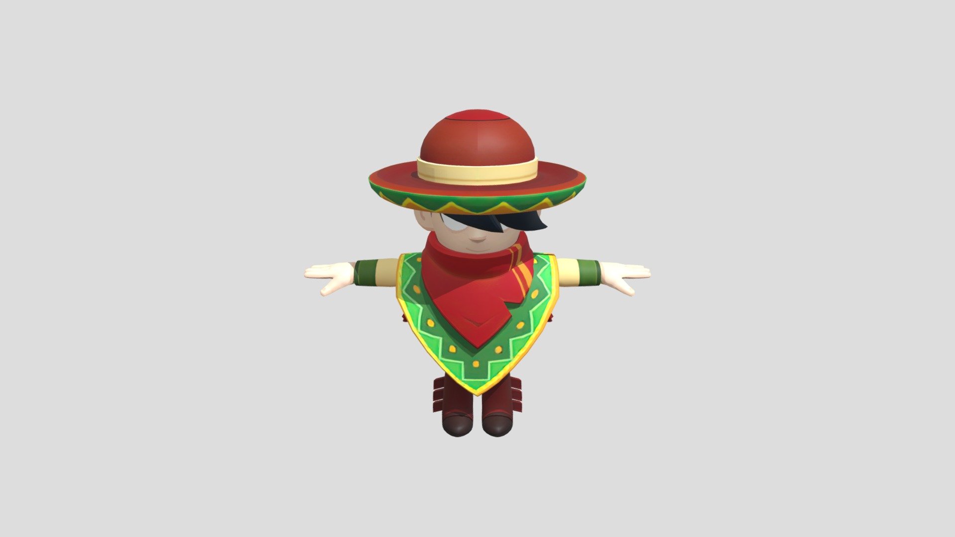 Brawl Stars - Edgar - Download Free 3D model by 3D by Renato👽🎅 ...