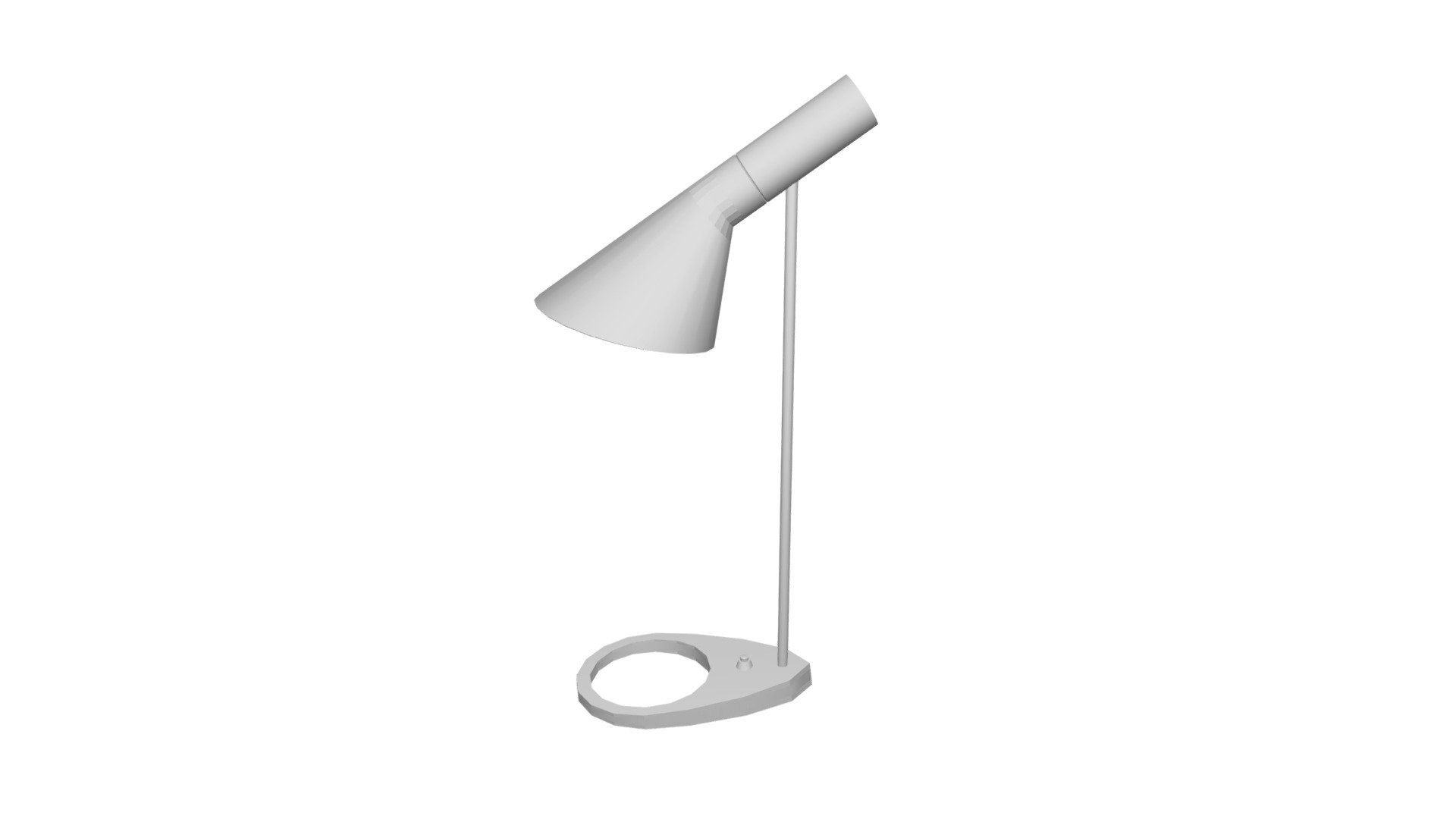 AJ table lamp Black EB. DG-HOME - 3D model by dg-home.ru [48cf047 ...
