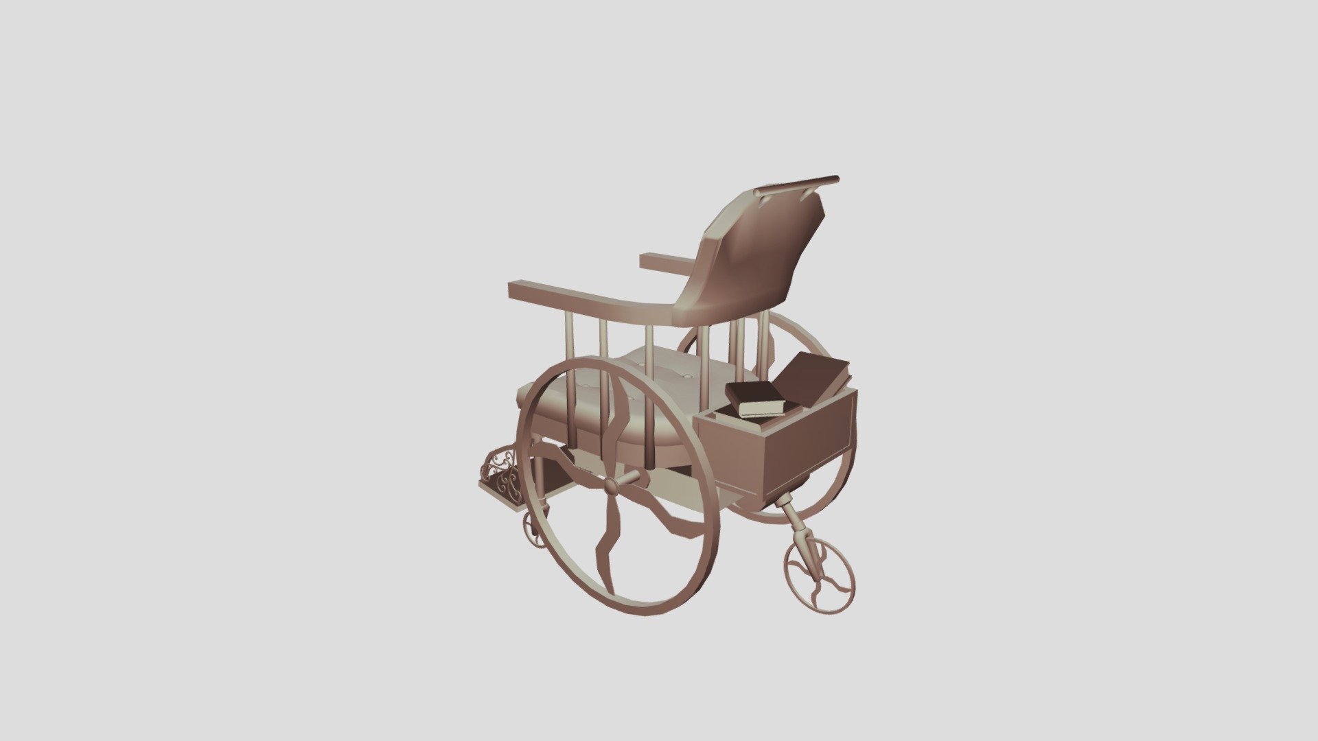 fantasy wheelchair - 3D model by KosmoskattenLewi [48cf0dd] - Sketchfab