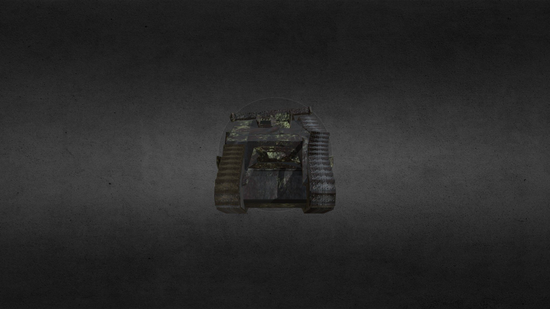 Mark 5 British Tank Destroyed (ww1) - 3D model by PewEklee [48d150f ...