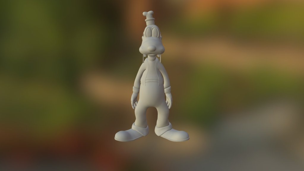 Goofy - 3D model by p.ferroncraig [48d1bd8] - Sketchfab