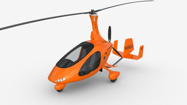 Autogyro 3D models - Sketchfab