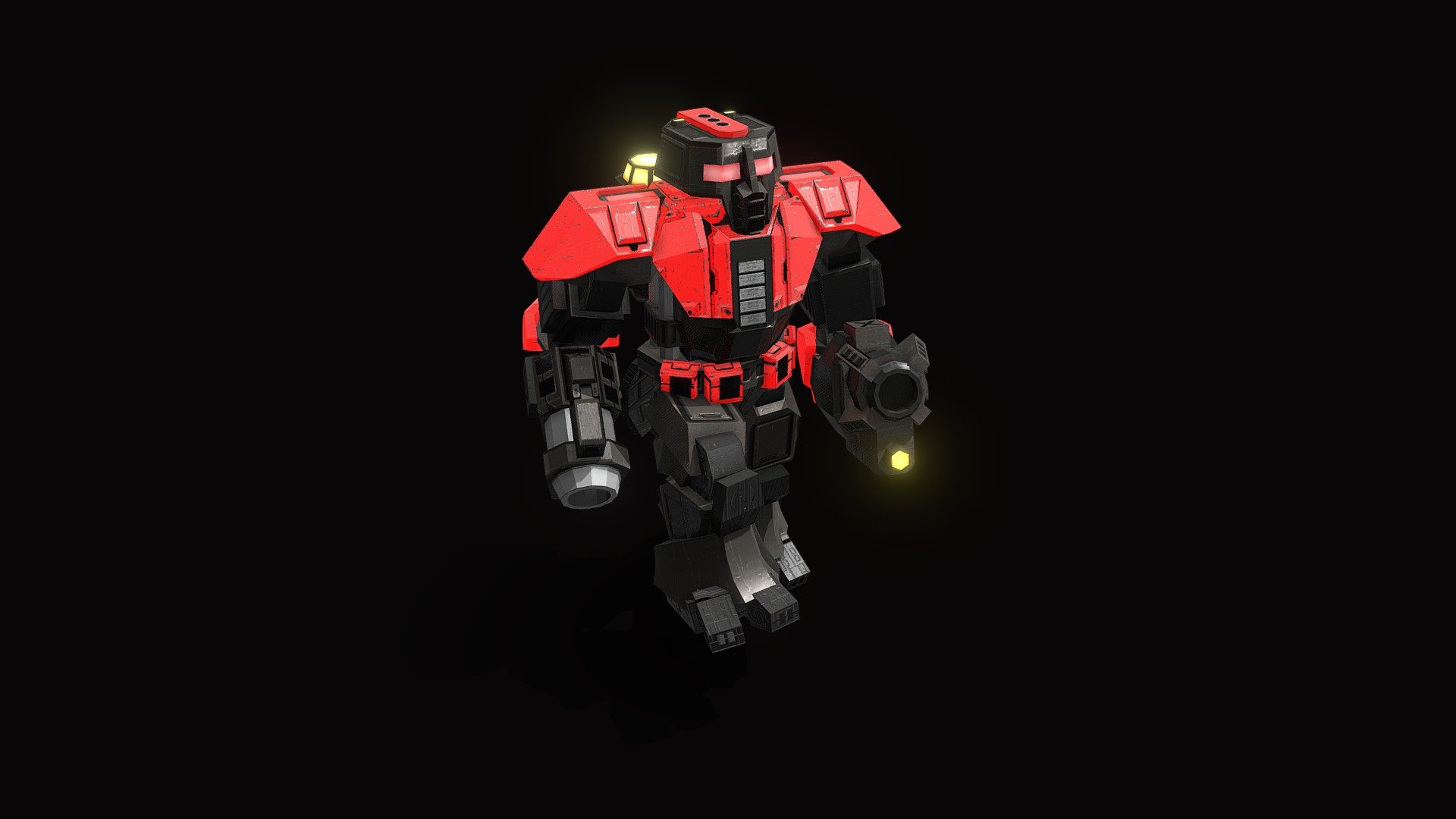 BAR | Cortex Commander Bot - Animated - 3D model by ixstudios [48d2a1d ...