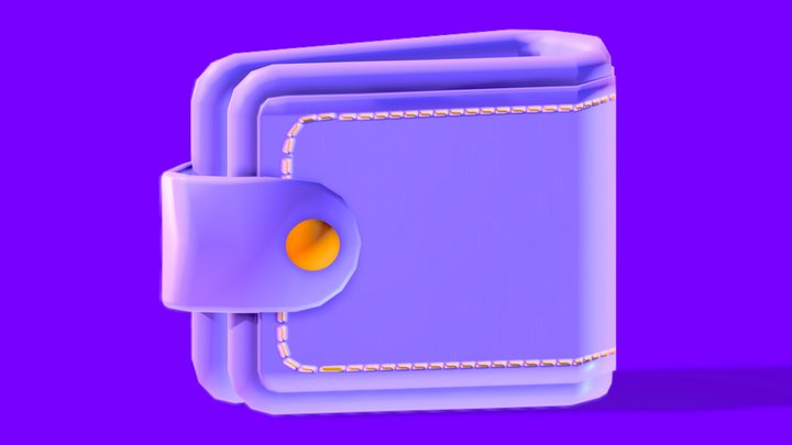 Wallet 3D models - Sketchfab