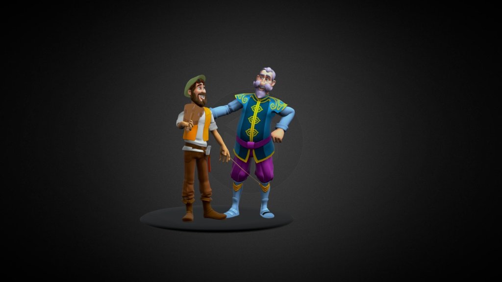 Tale of faith Characters - 3D model by almog3d [48d5c81] - Sketchfab