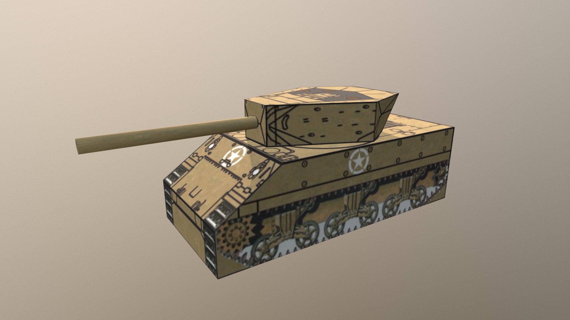 M10 Wolverine - 3D model by ProjektKampania [48d642e] - Sketchfab