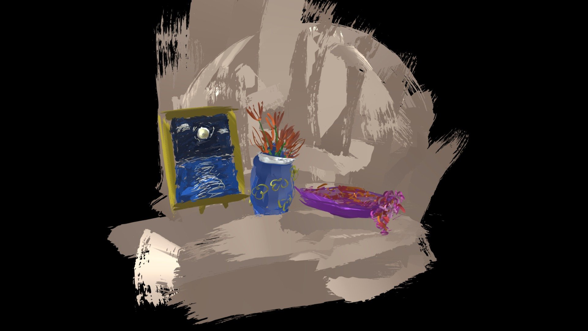 Painting In A Painting - Download Free 3D model by jemilaabdulai ...