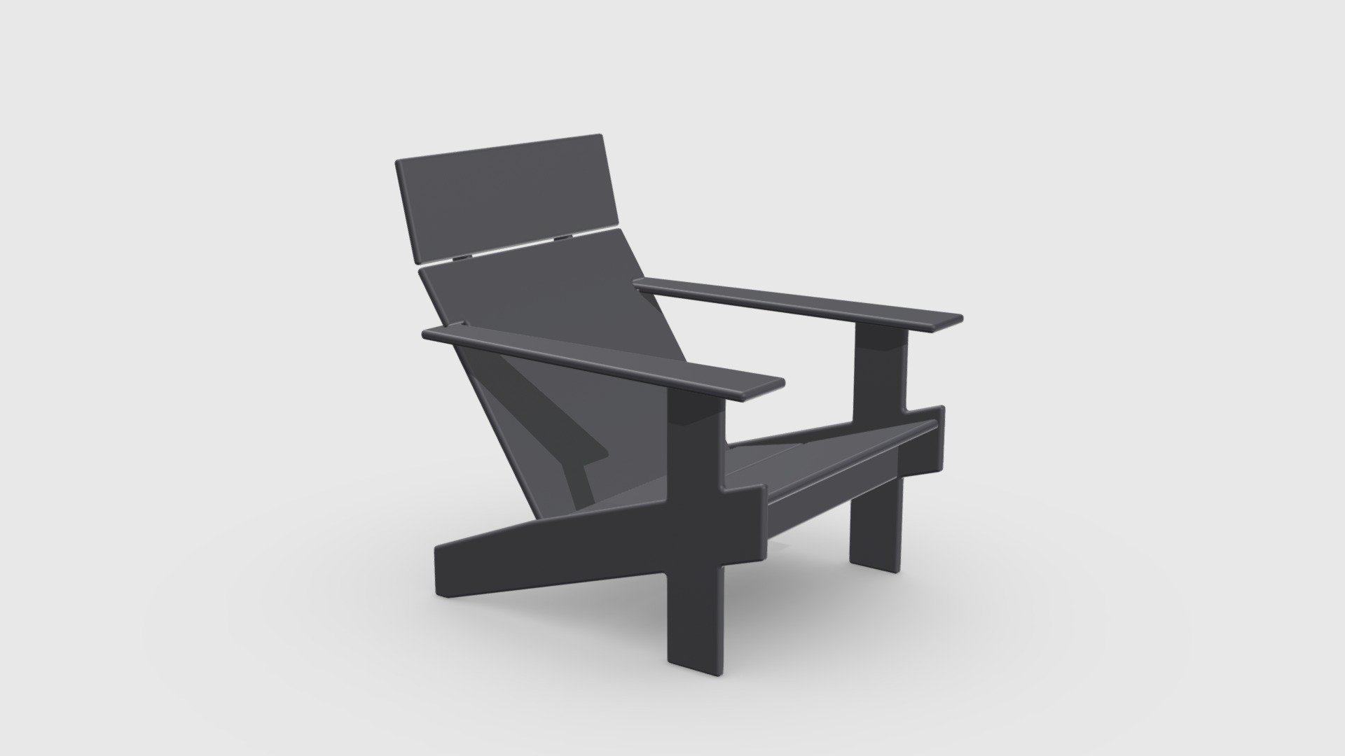 Lollygagger Lounge Chair - 3D model by lolldesigns [48d6dbb] - Sketchfab