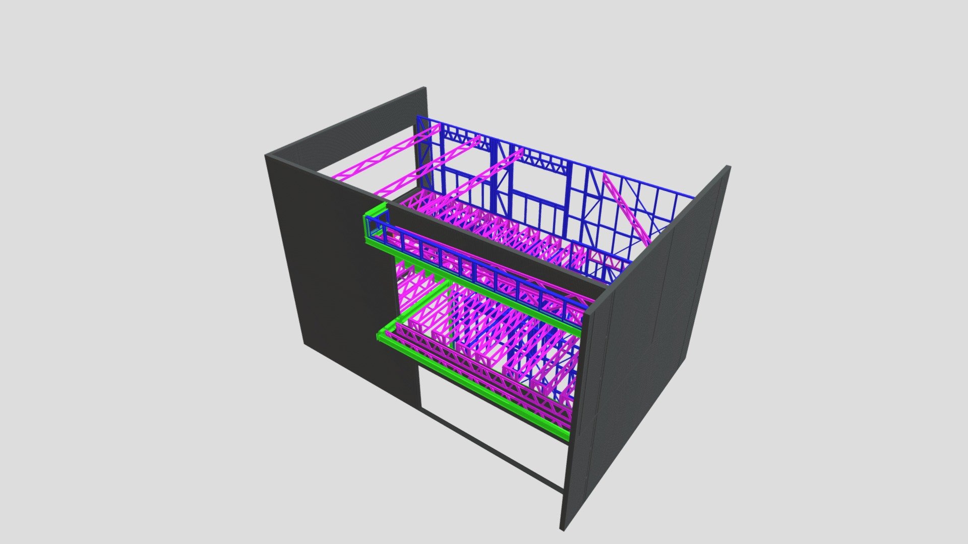 Warehouse 4 - 3D model by M-MODULAR [48d71a9] - Sketchfab