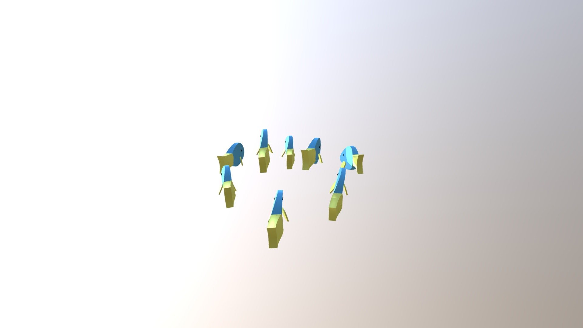 School Of Fish - Download Free 3D model by kkay1456 [48da856] - Sketchfab