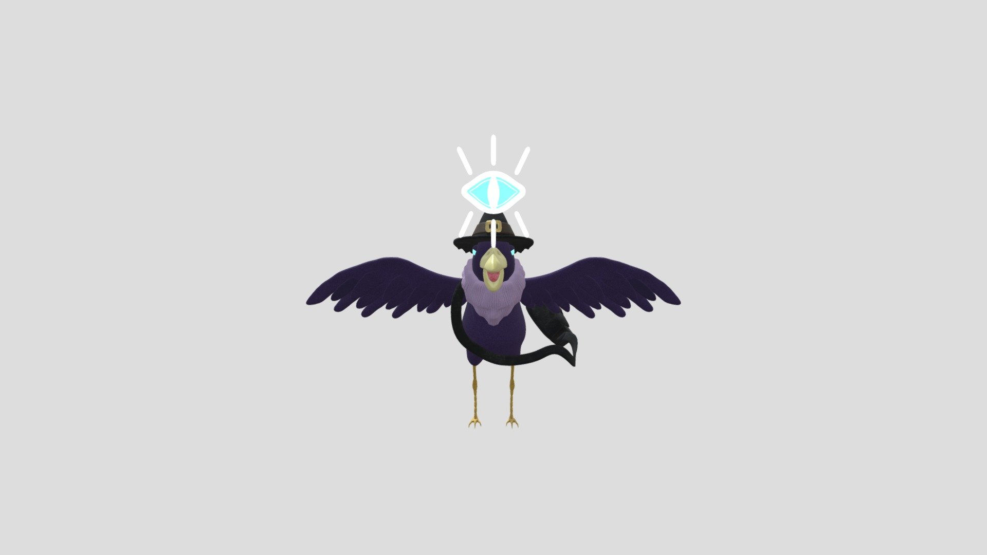 Mysticrow - Fakemon Concept (GDD-202 Final) - Download Free 3D model by ...