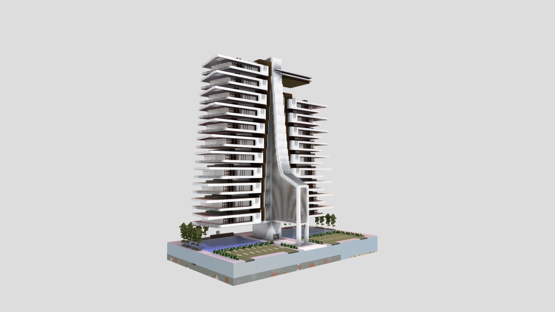 Minecraft Modern Building - Download Free 3D model by jar (@jar9th ...