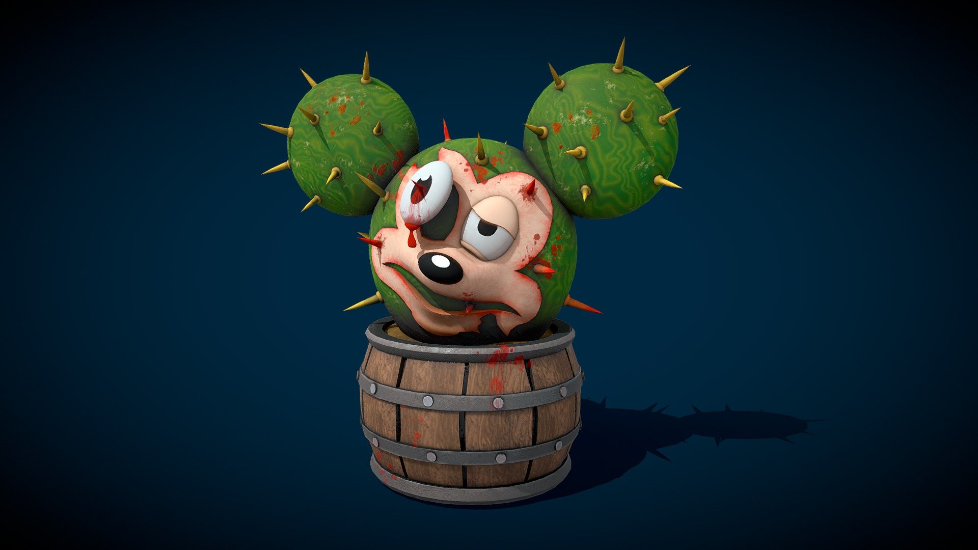 Death of the Family Mickey Mouse - 3D model by Ivor Pajković ...