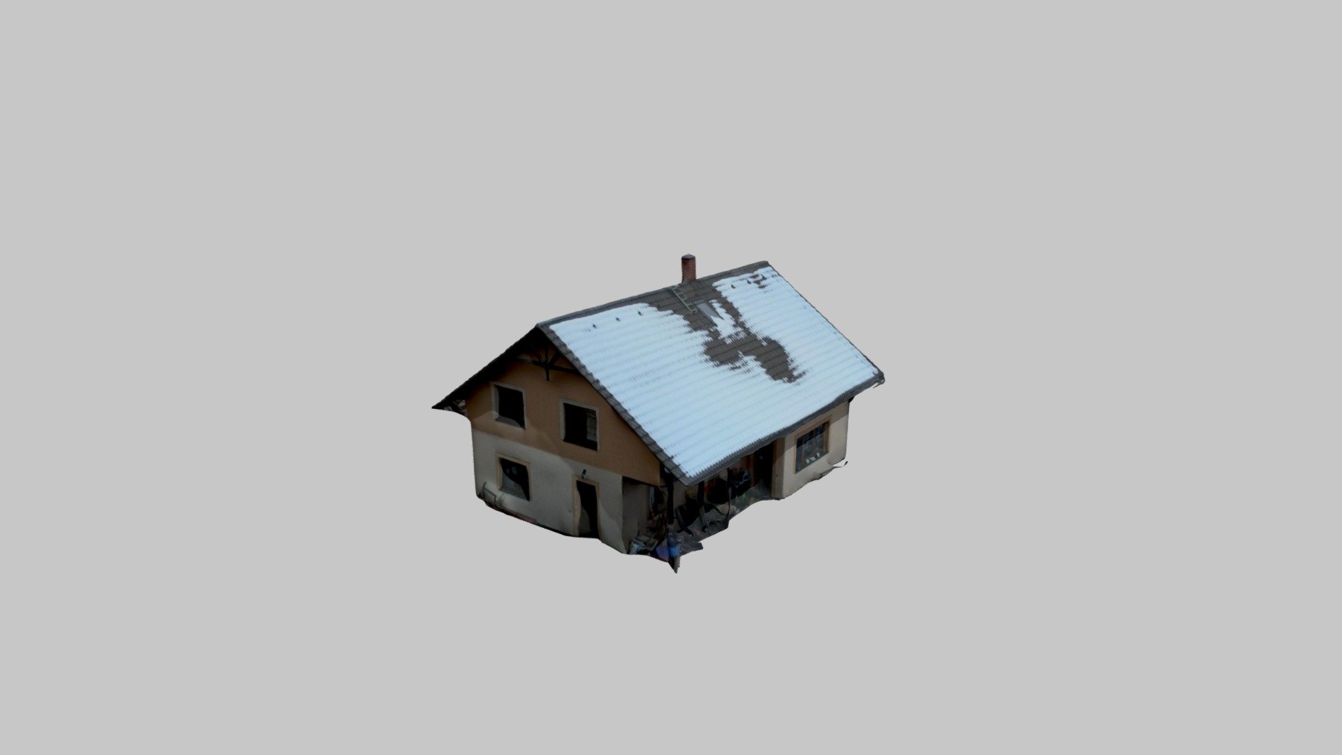 Model Domu - 3D model by KalinaM [48dd327] - Sketchfab