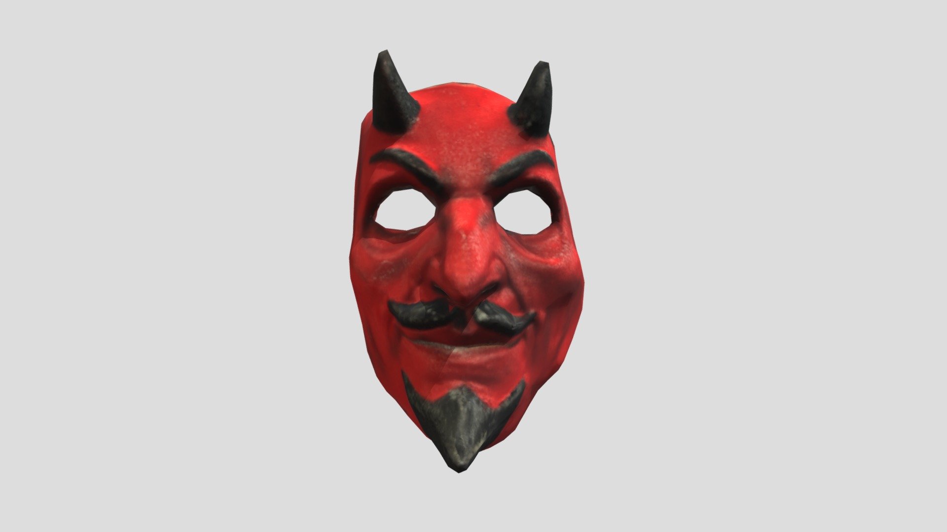 Devil Mask - Download Free 3D model by David Wigforss (@dwigfor ...