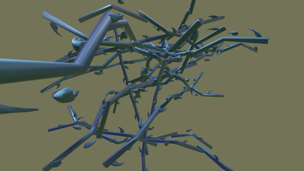thorns - 3D model by meminine [48de605] - Sketchfab