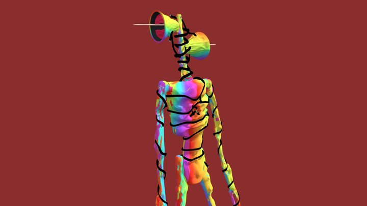 Sirenheadmodel 3D models - Sketchfab
