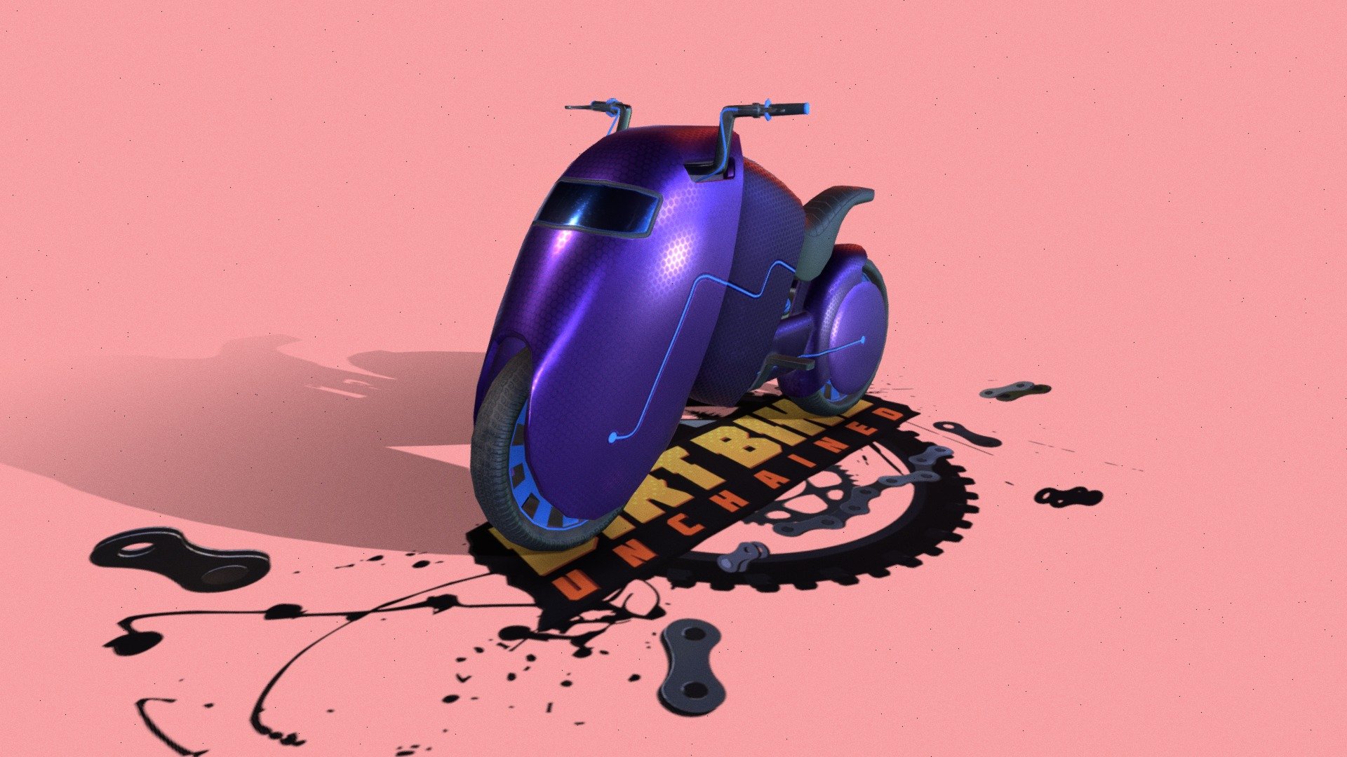 Respect Bike - Dirt Bike Unchained by Redbull - 3D model by Adnman ...