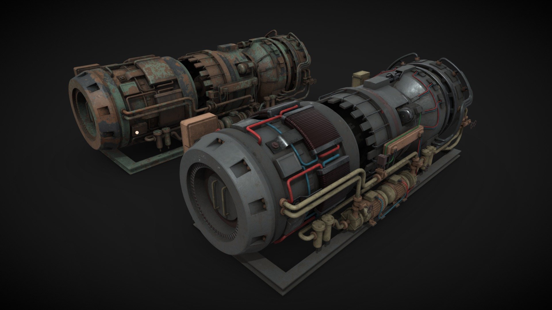 Industrial machinery device - Buy Royalty Free 3D model by maxpsr ...