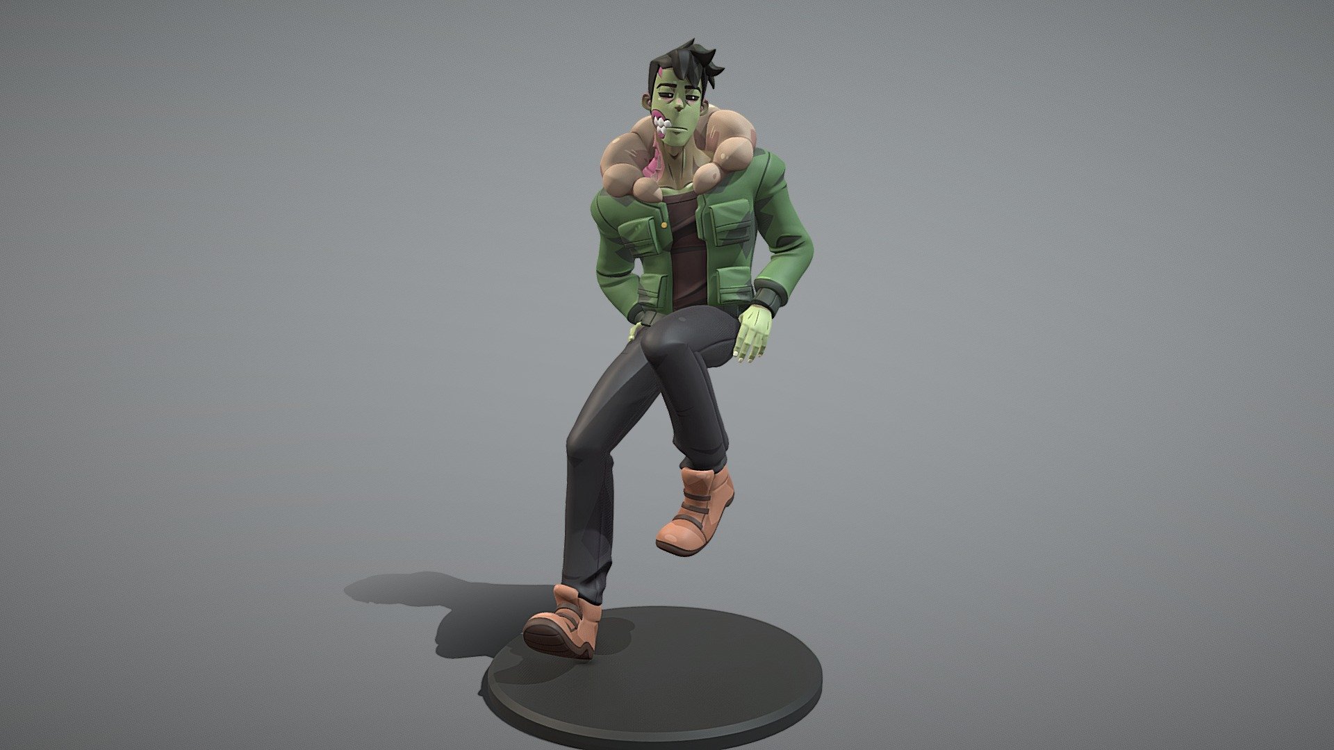 Brian Pose F - Buy Royalty Free 3D model by unigame.studio [48e460f] - Sketchfab Store