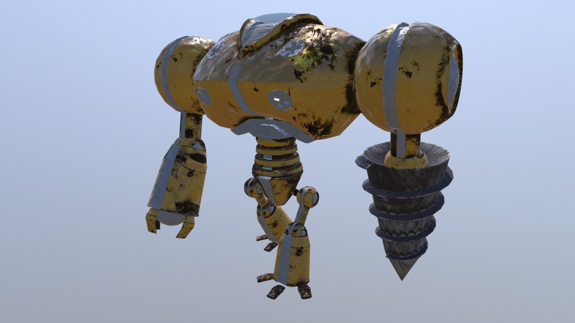 Victor Walking - 3D model by Becky Snell (@BjTrammel) [48e6ffd] - Sketchfab