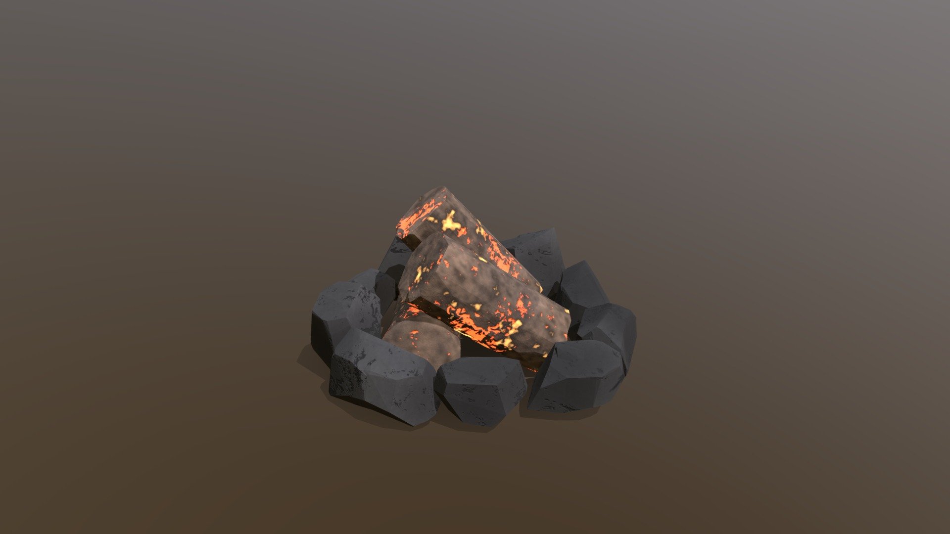 Campfire - Download Free 3D model by Joshua Fox (@Fox.joshua) [48e7b8d ...
