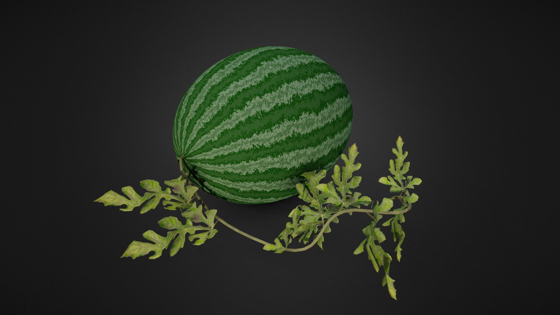 Watermelon - Download Free 3D model by BB ARTS (@BBARTS) [48e8bb1 ...