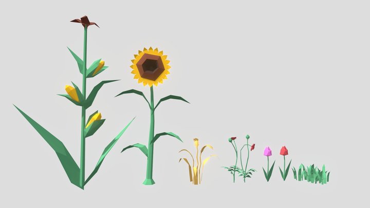 Crops 3D models - Sketchfab