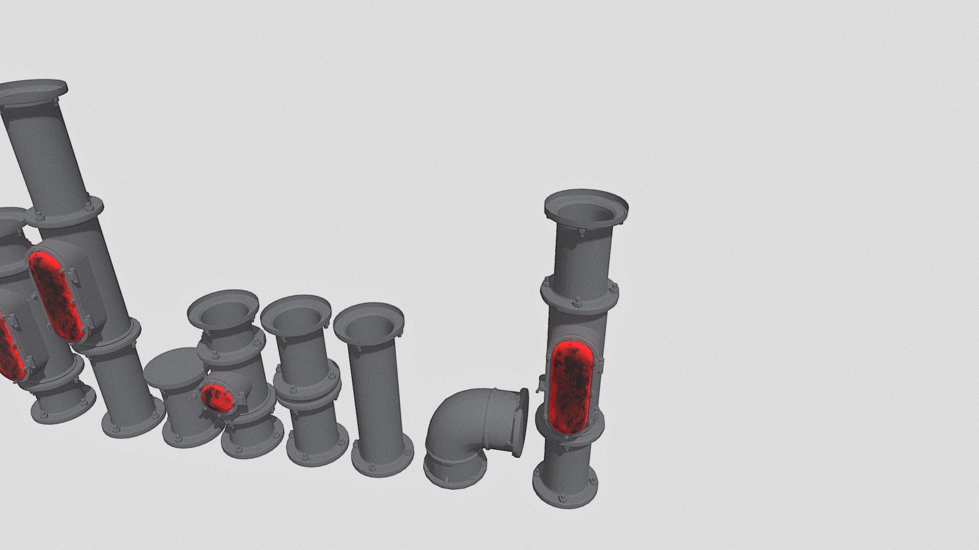 Big Gas Pipe part1 poppy playtime chapter 4 - Download Free 3D model by ...