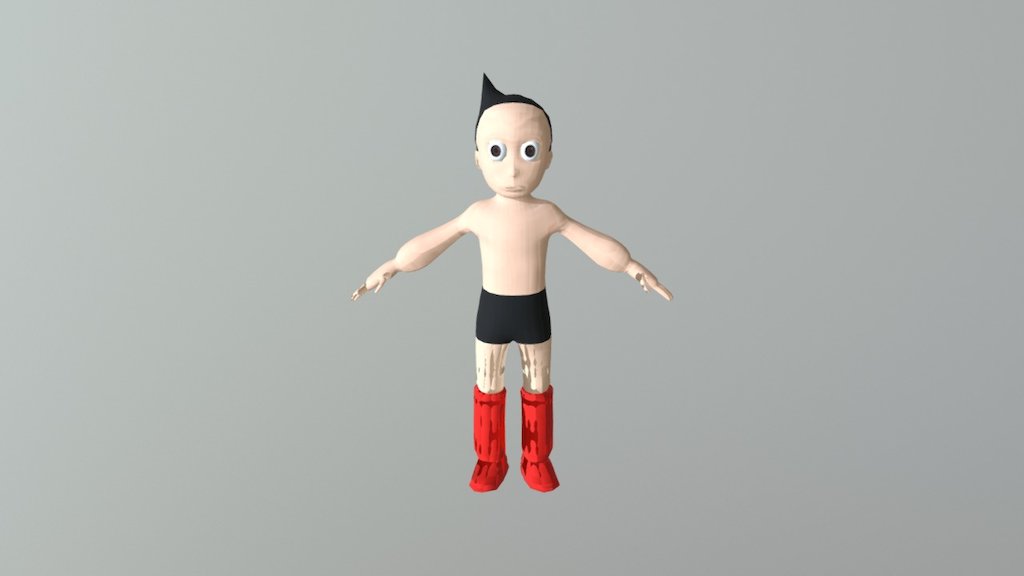 Astro Boy Retopo blender - 3D model by Matheus.Oliveira (@Matheus ...