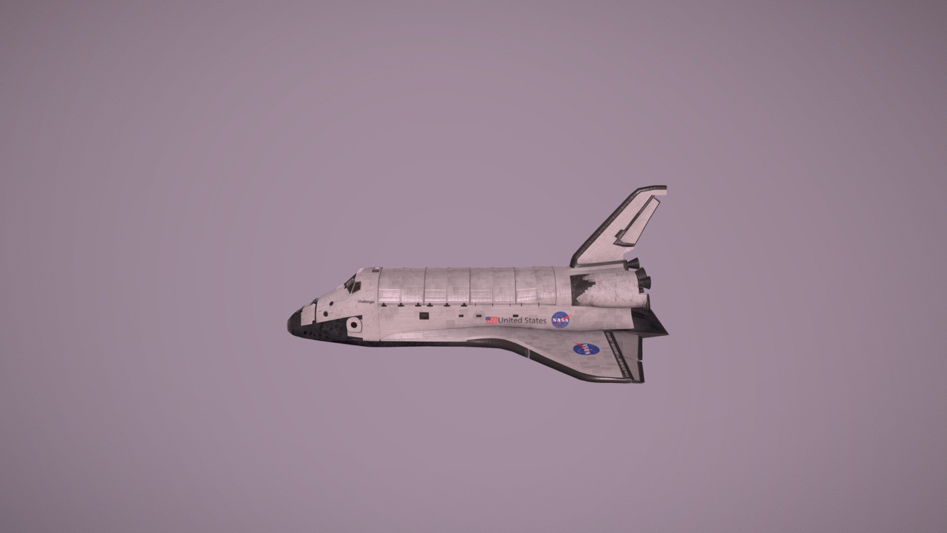 Space shuttle - 3D model by juana.glg [48ed600] - Sketchfab