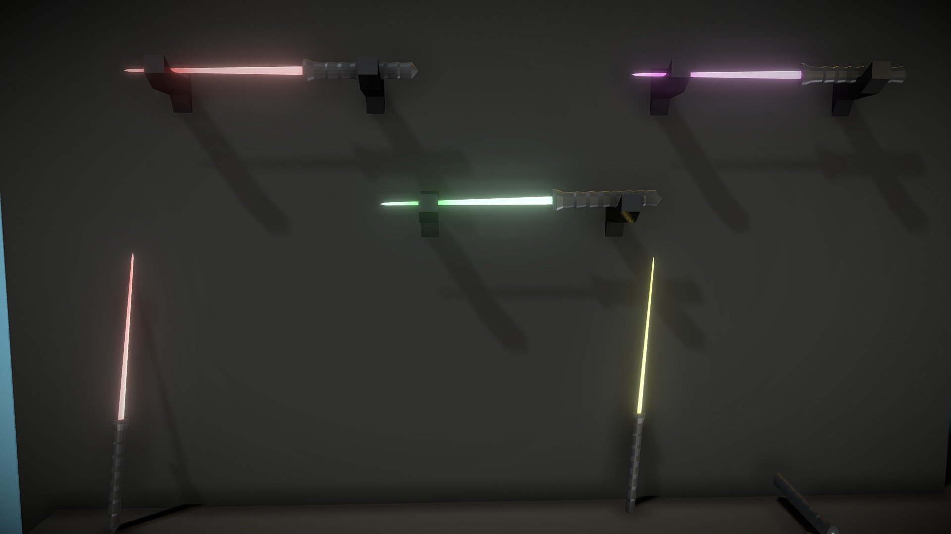 Laser Sword Pack - FREE! - Download Free 3D model by bloxy_crazy ...