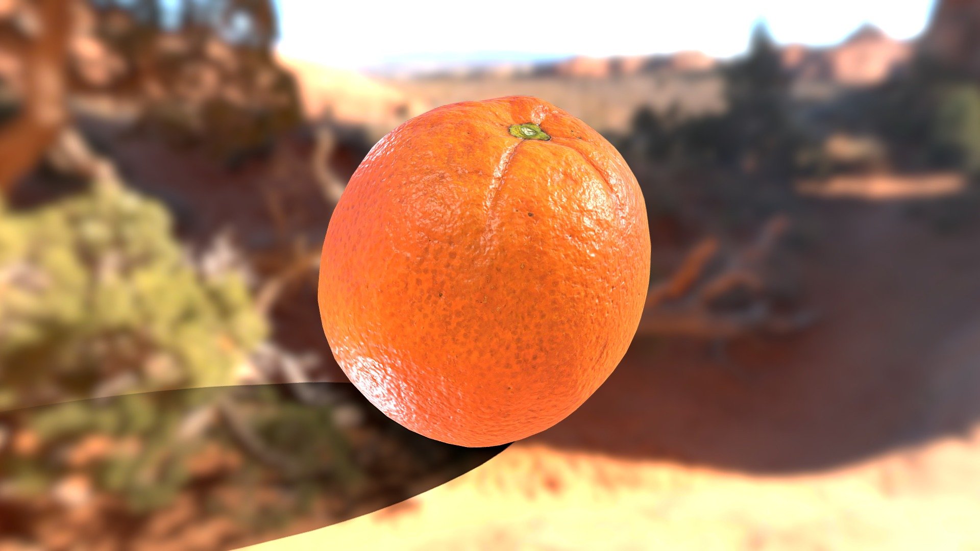 Orange Photogrammetry Scan - Buy Royalty Free 3D model by Mashrok [48efa70] - Sketchfab Store