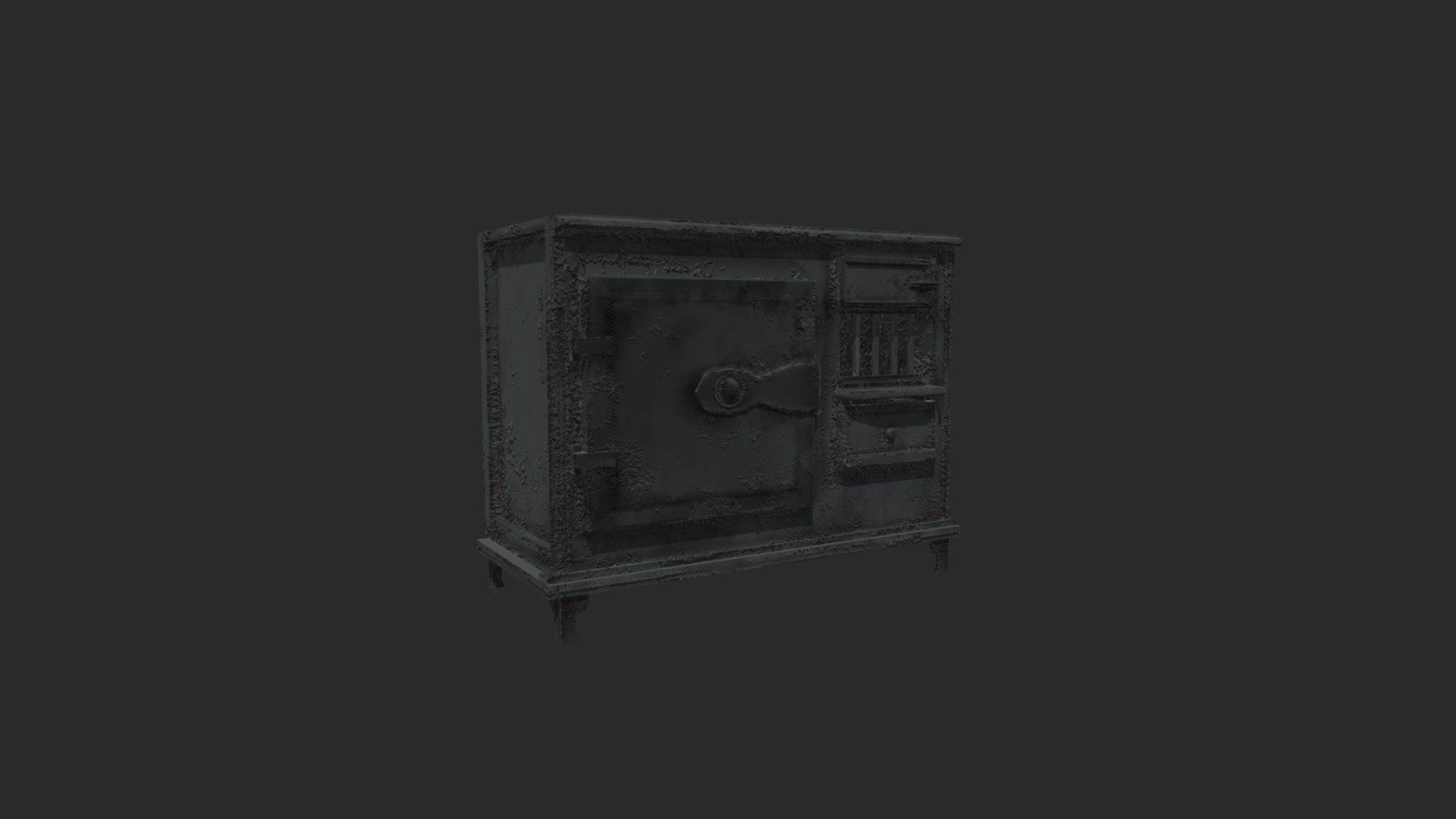 Oven for a horror game - 3D model by Renee Beenen (@reneetjuhh ...