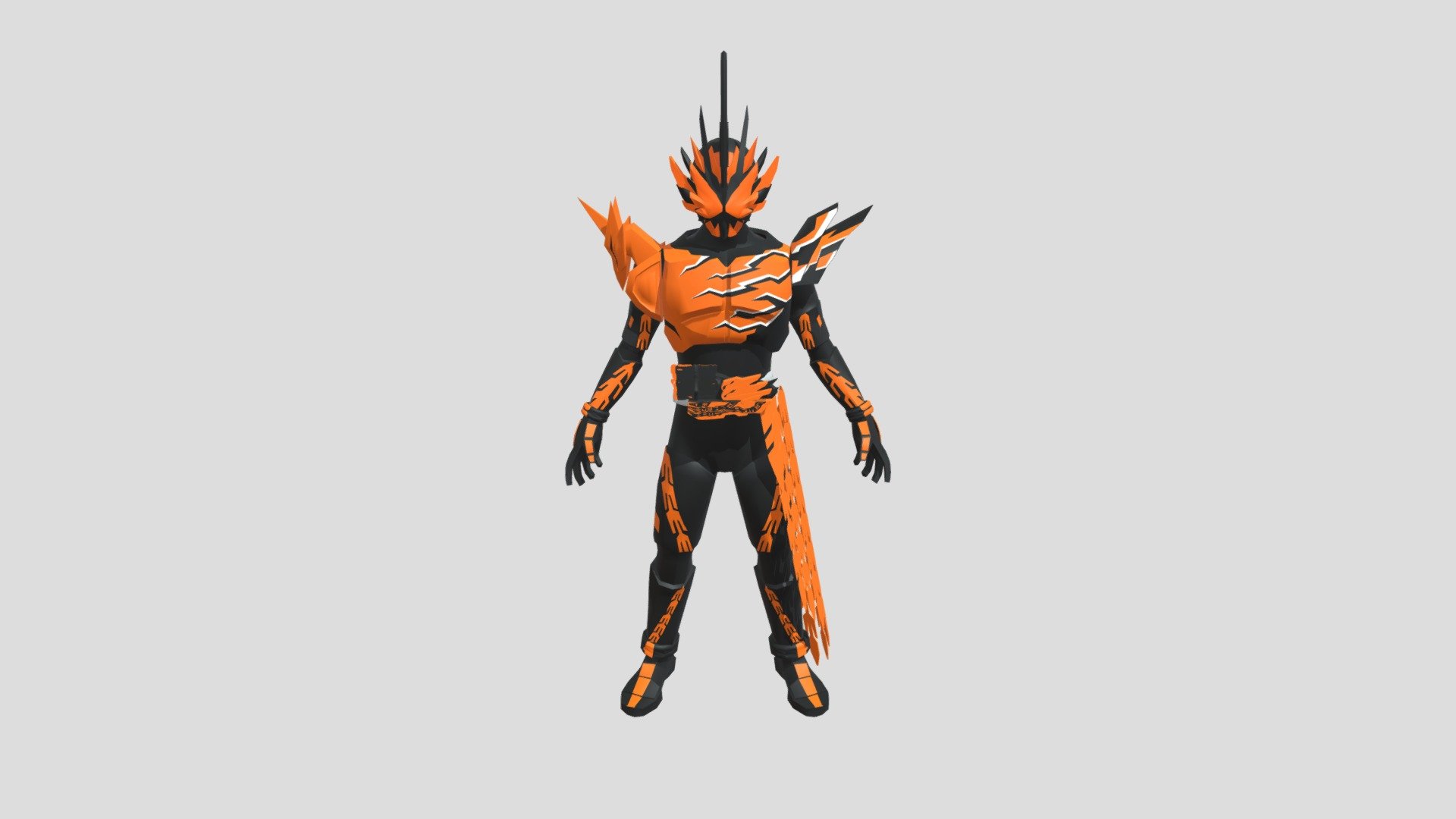 Kamen Rider Falchion - 3D model by Hendri Susanto (@Hendrisusanto ...