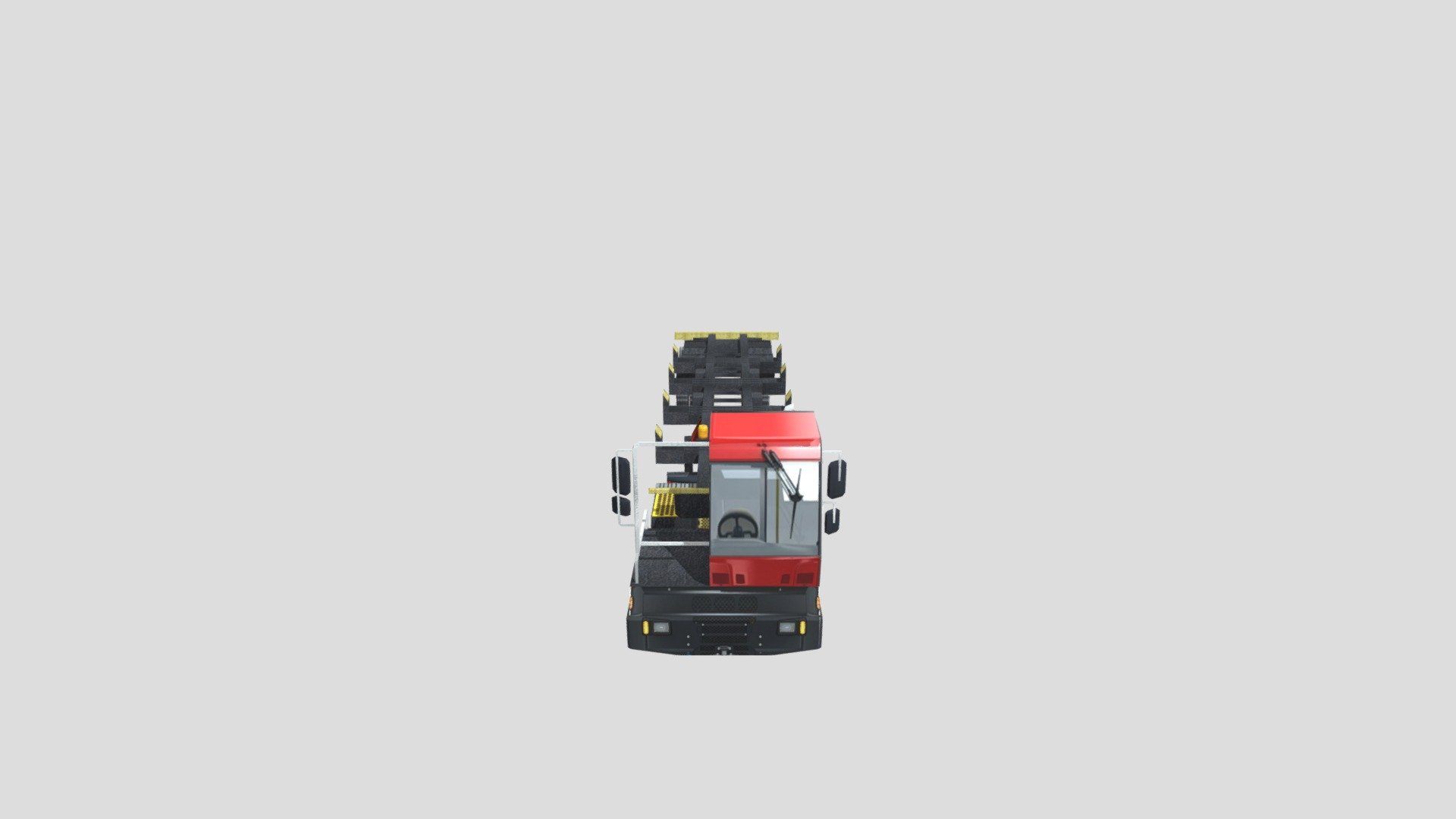 Low Poly Tractor - 3D model by zeekdesigner [48f042b] - Sketchfab