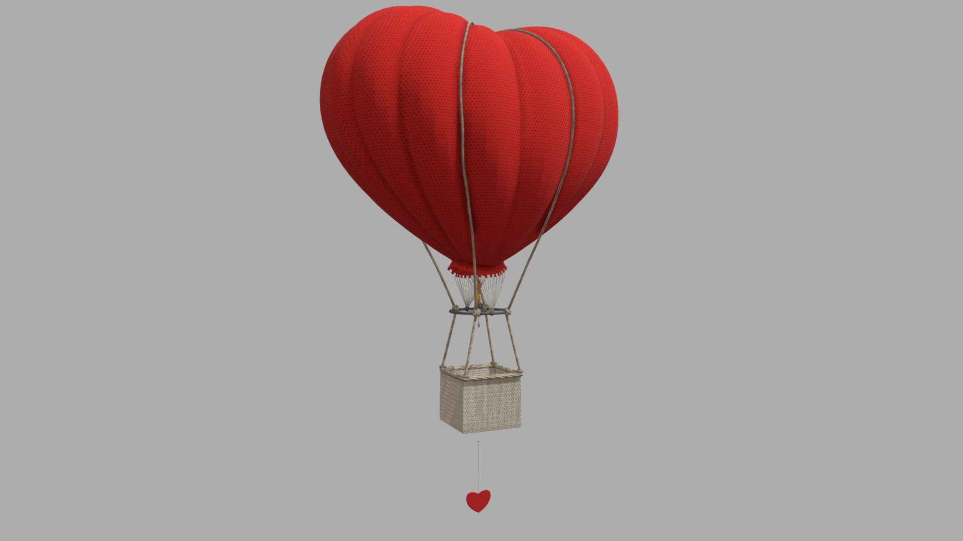 heart hot air - Buy Royalty Free 3D model by local.yany [48f20f2 ...